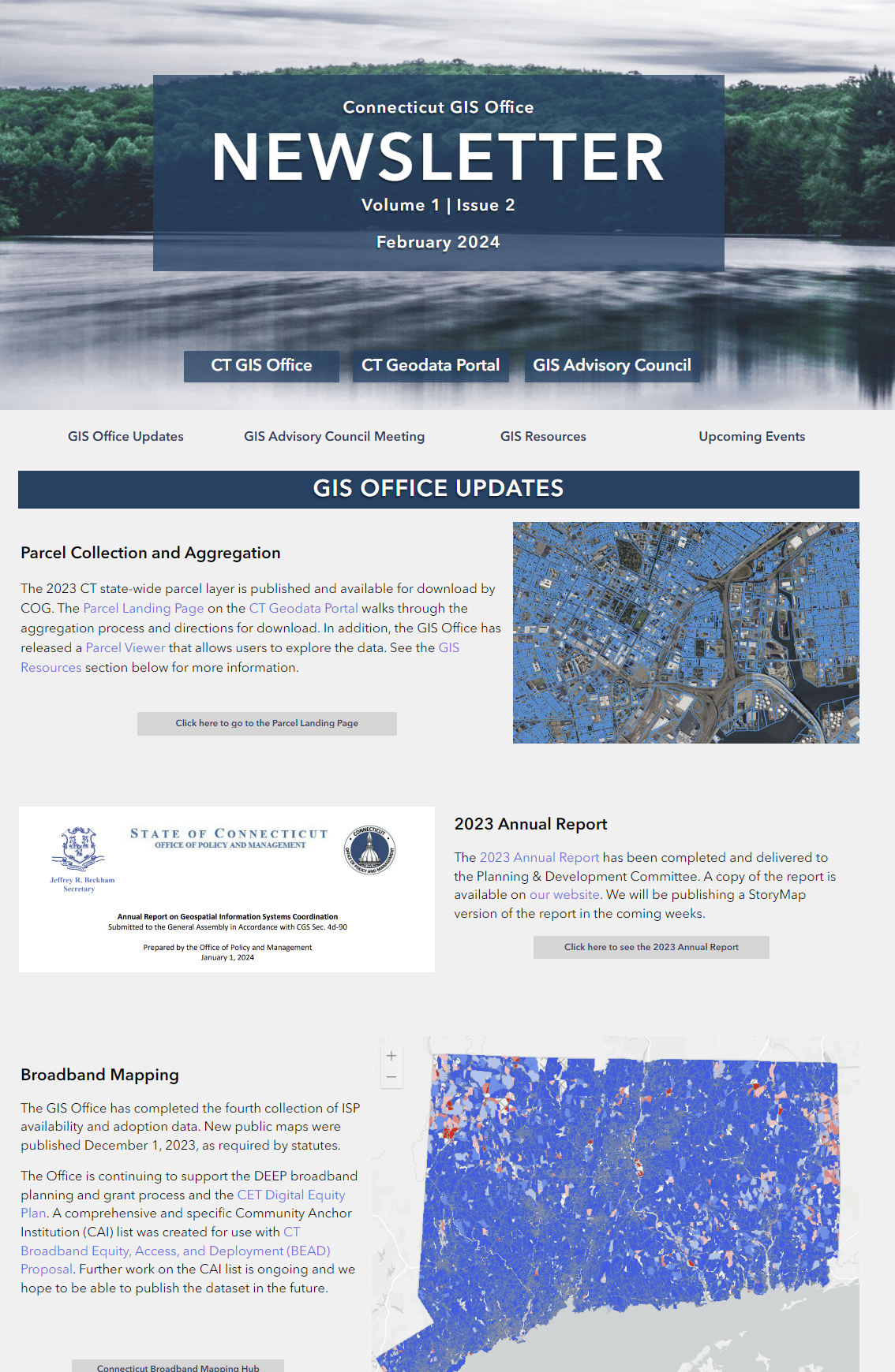 Newsletter | Connecticut Environmental Conditions Online | A ...